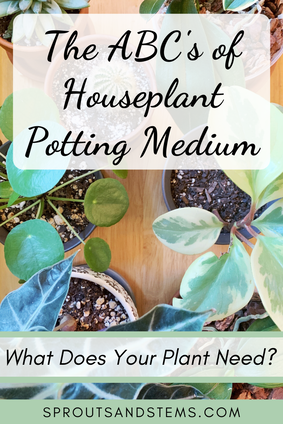 The ABC's of Houseplant Potting Medium - Sprouts and Stems